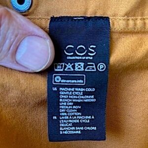 COS | Jackets & Coats | Cos Mens Cotton Blend Twill Chore Coat In ...